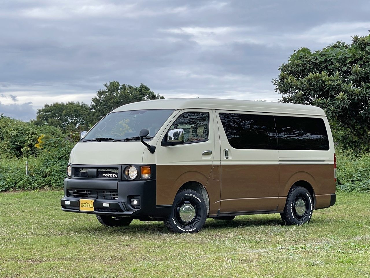 ふもとっぱらでそとあそび_ハイエース_丸目ハイエース_FD-classic_ハイエース車中泊_FD-BOX_車中泊できる街乗り仕様車_flexdream｜ランクル専門店カスタム情報ブログ ...